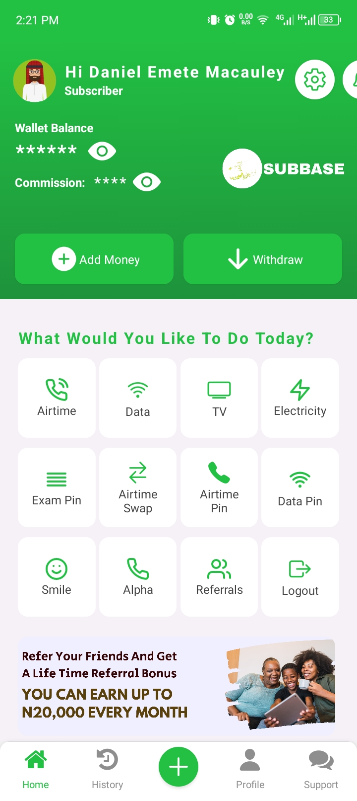 Download SubBase APP
